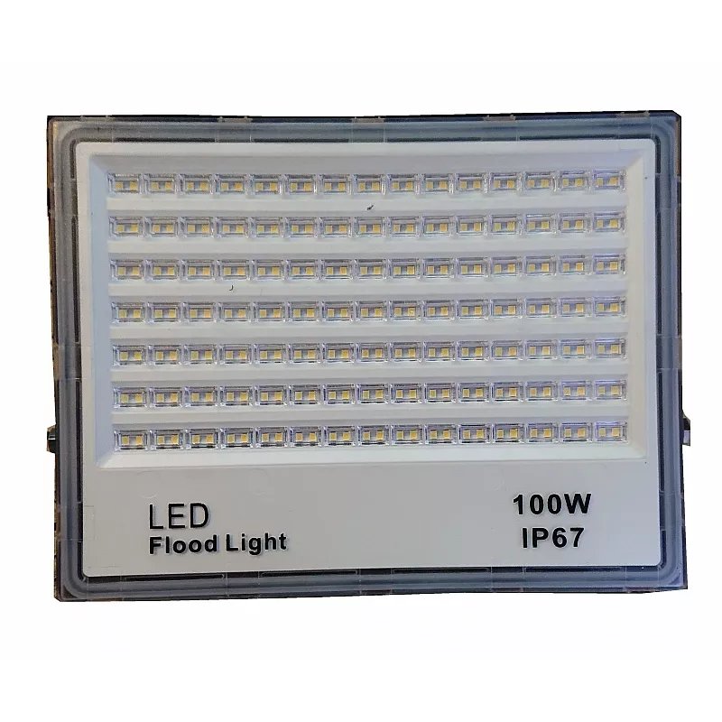 Halogen Led 100W/230V ultra cienki IP65 slim barwa neutralna 5000K